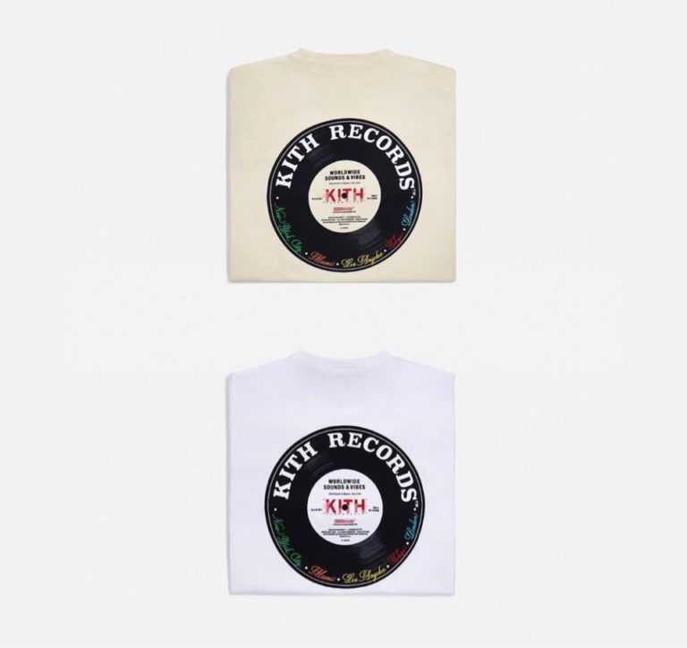 【Kith】Recordsグラフィックをプリントした新作アイテムが4月24日に発売予定 | UP TO DATE