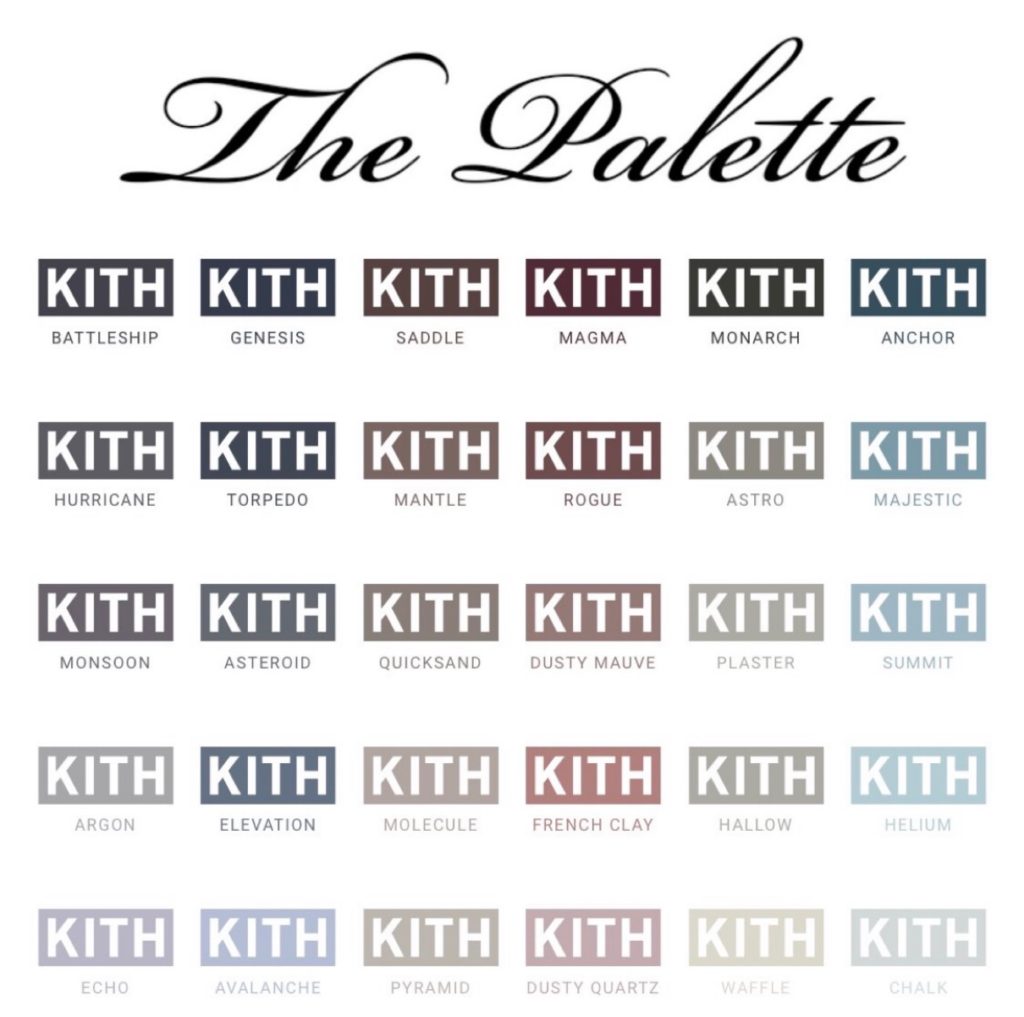 【Kith】全30色 “The Palette” Box Logoフーディーが11月30日に発売予定 | UP TO DATE
