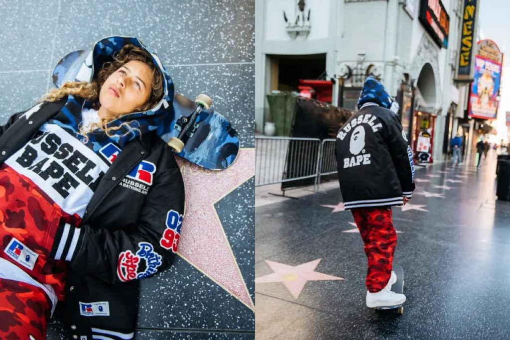【BAPE® × RUSSELL ATHLETIC®】初コラボコレクションが12月26日に発売予定 | UP TO DATE