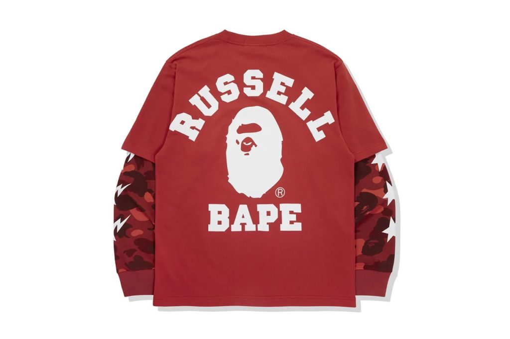 【BAPE® × RUSSELL ATHLETIC®】初コラボコレクションが12月26日に発売予定 | UP TO DATE