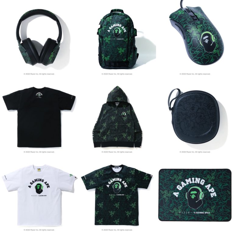 【RAZER™ × BAPE®︎】初コラボコレクションが12月5日に発売予定 | UP TO DATE