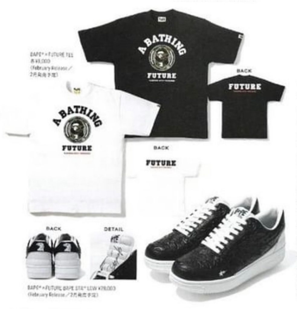 【BAPE®︎ × FUTURE】コラボコレクションが2021年近日発売予定 - FASHION FALE