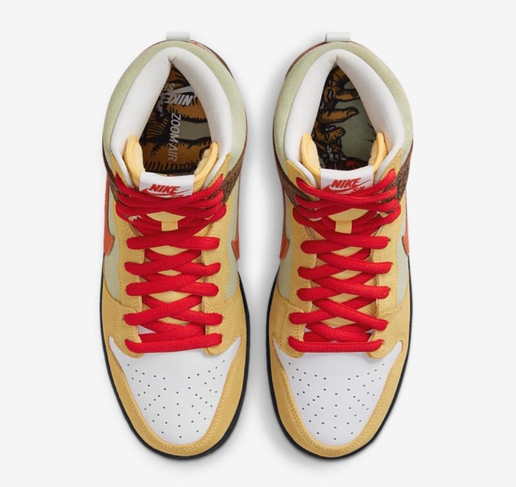 【Nike SB × Color Skates】Dunk High Pro ISO “Kebab & Destroy”が国内6月26日に発売 ...