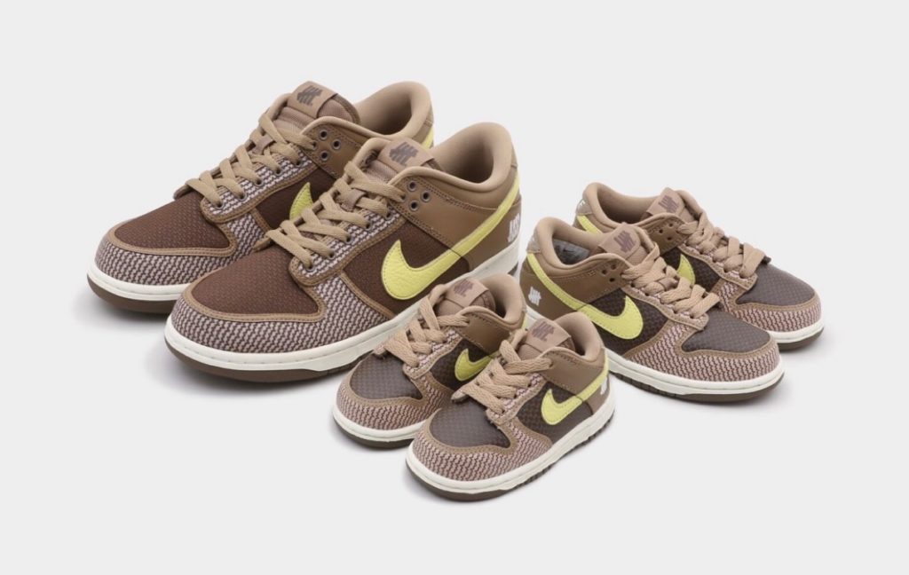 【UNDEFEATED × Nike】Air Force 1 & Dunk Low SP “5 On It” Pack 第3弾が国内9月9日 ...