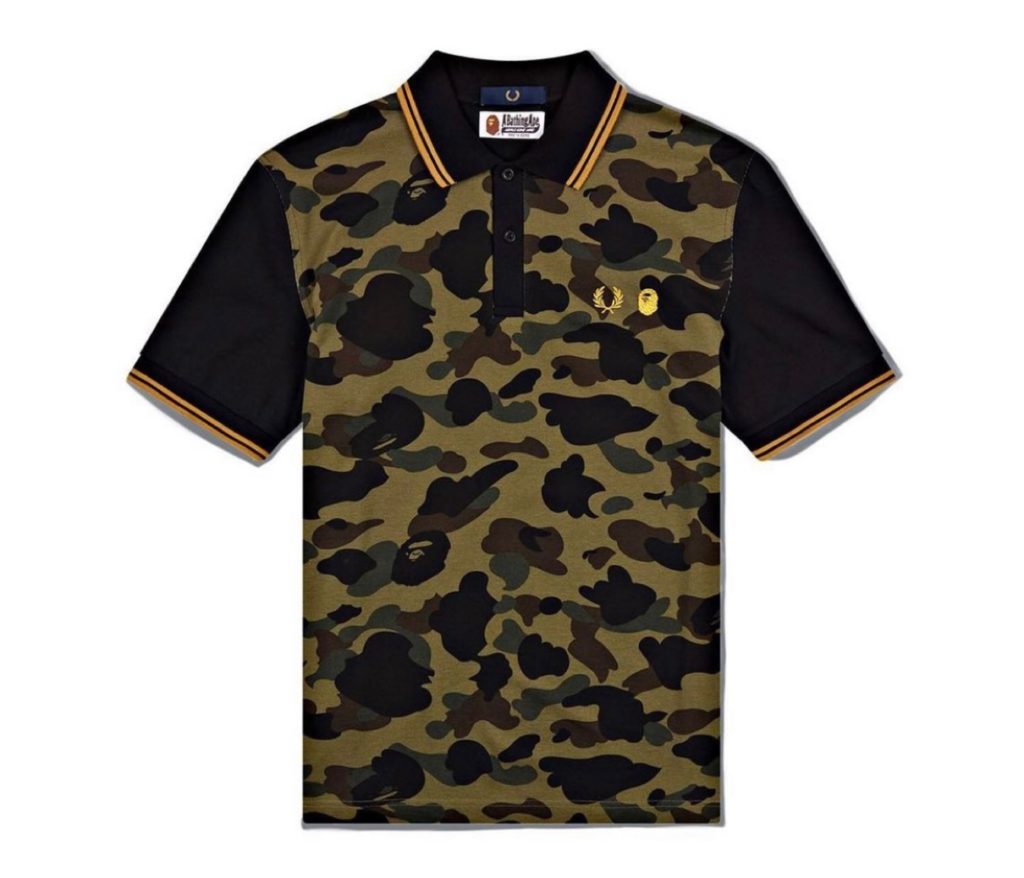 【Fred Perry × BAPE®︎】コラボコレクションが国内6月26日に発売予定 | UP TO DATE
