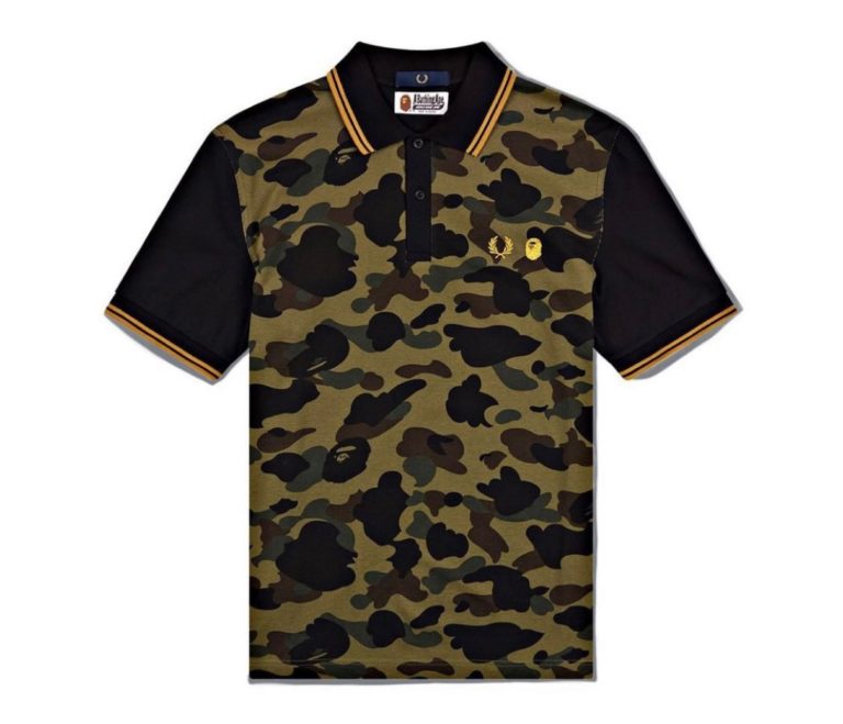 【Fred Perry × BAPE®︎】コラボコレクションが国内6月26日に発売予定 | UP TO DATE