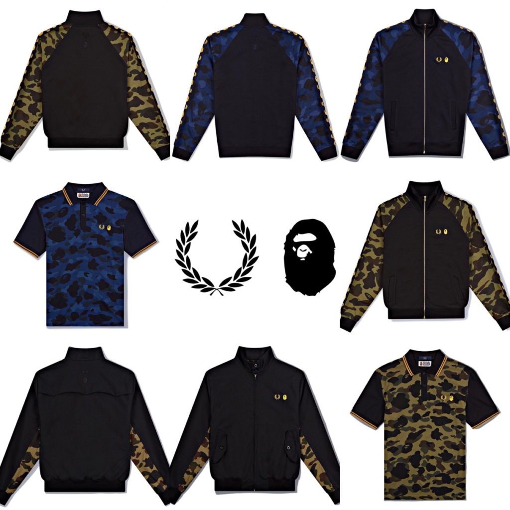 【Fred Perry × BAPE®︎】コラボコレクションが国内6月26日に発売予定 | UP TO DATE