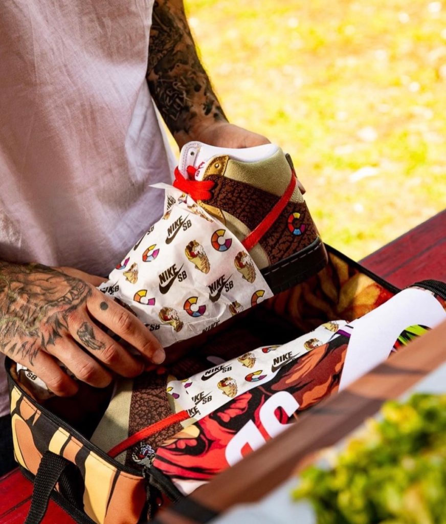 【Nike SB × Color Skates】Dunk High Pro ISO “Kebab & Destroy”が国内6月26日に発売 ...