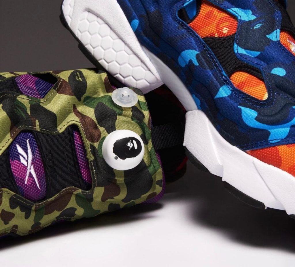 Reebok × BAPE®︎ Club C & Instapump Fury OGが国内1月15日／1月21日に発売 | UP TO DATE