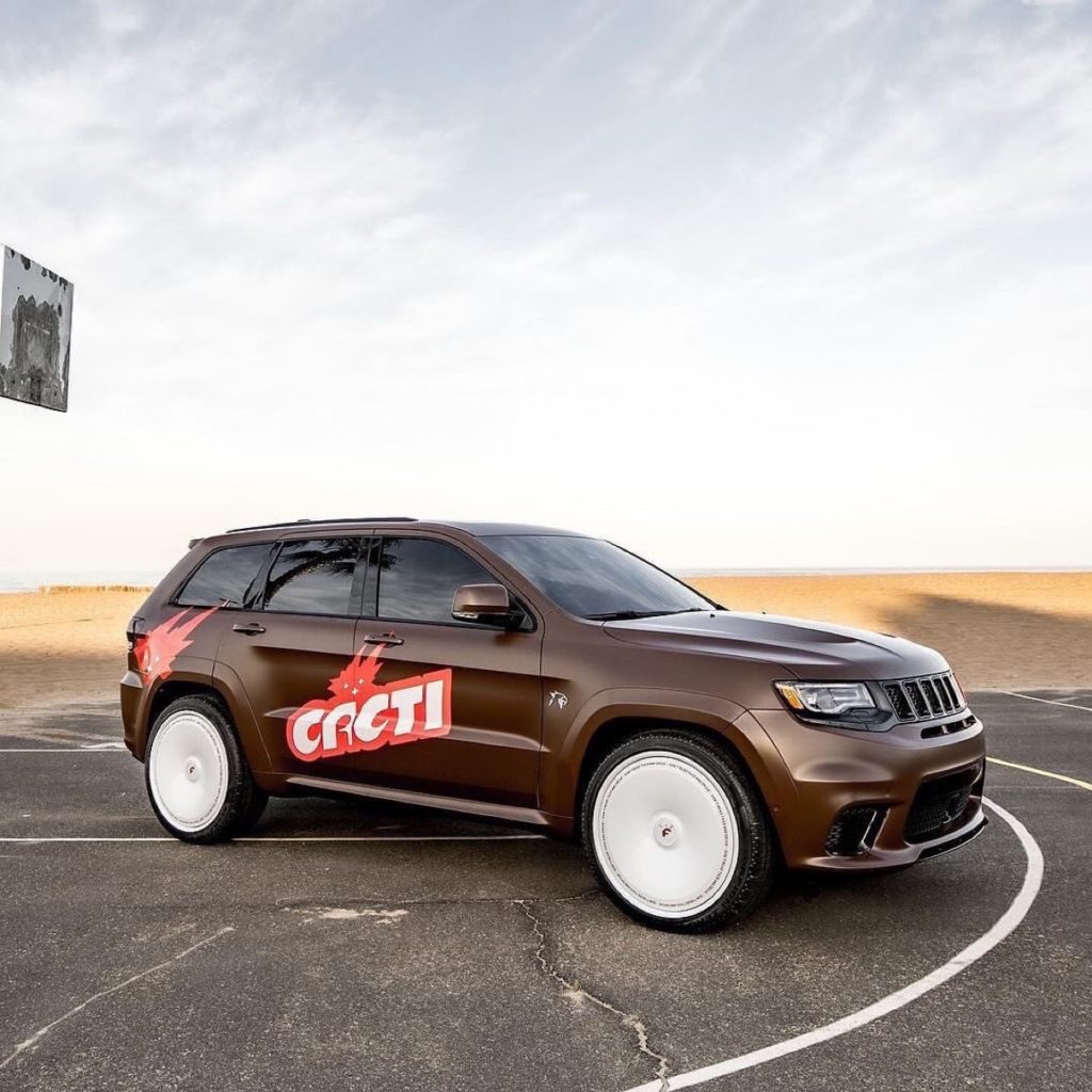 Travis ScottのCACTI仕様『Jeep®︎ Grand Cherokee Trackhawk』 | UP TO DATE