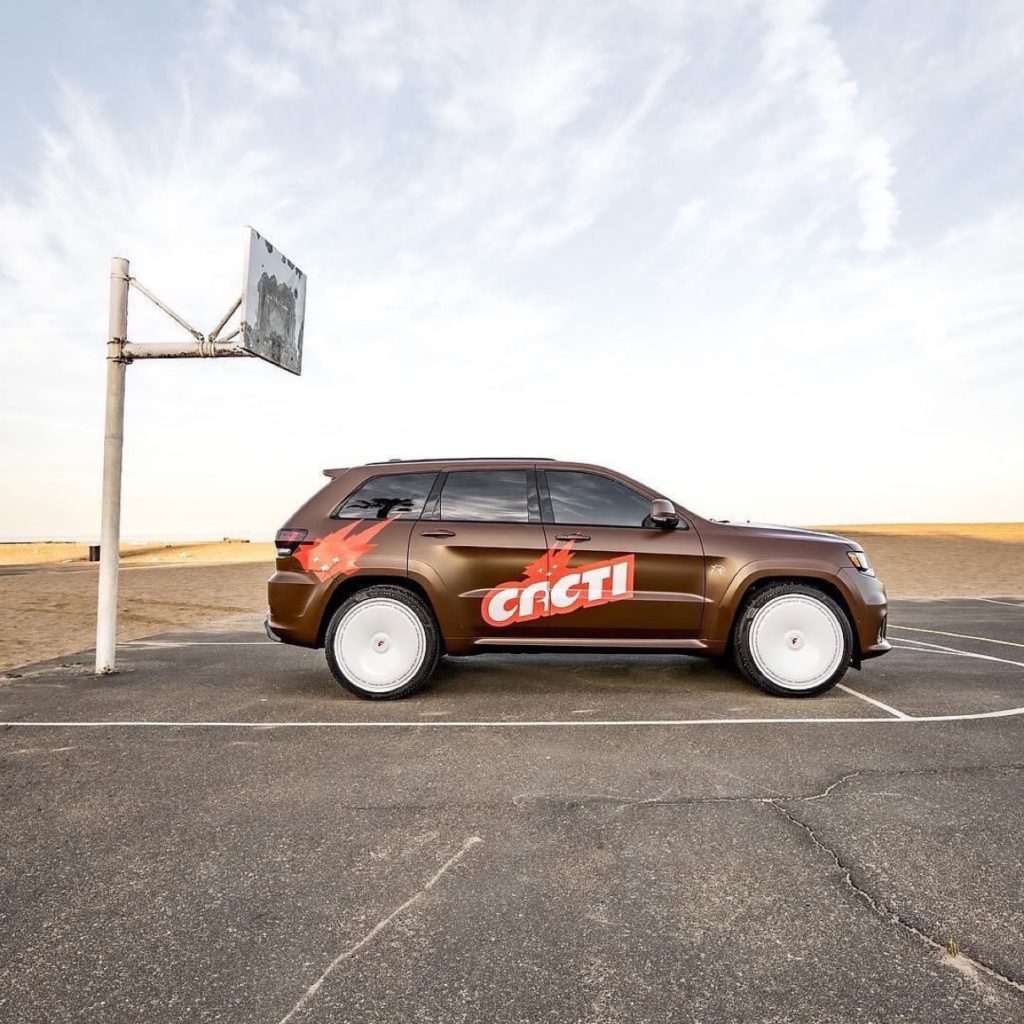 Travis ScottのCACTI仕様『Jeep®︎ Grand Cherokee Trackhawk』 | UP TO DATE