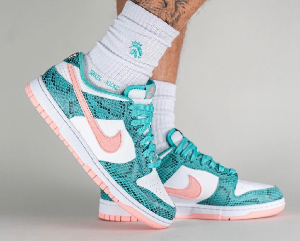 Nike Dunk Low “Turquoise Snakeskin”が7月28日より発売予定 | UP TO DATE