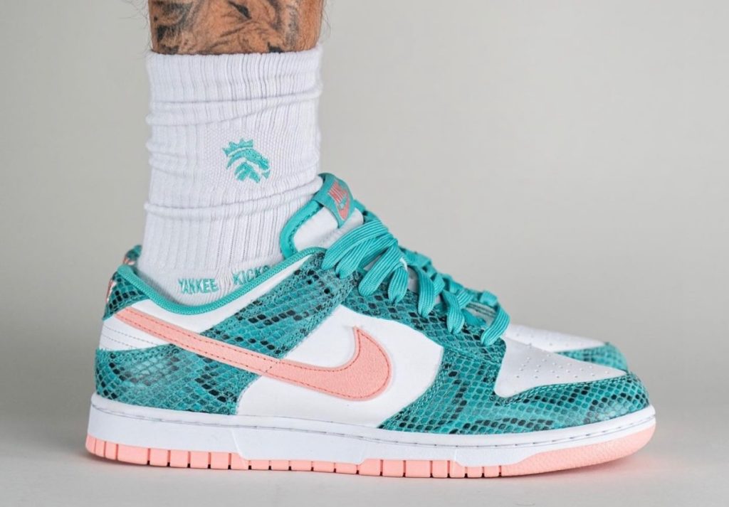 Nike Dunk Low “Turquoise Snakeskin”が7月28日より発売予定 | UP TO DATE