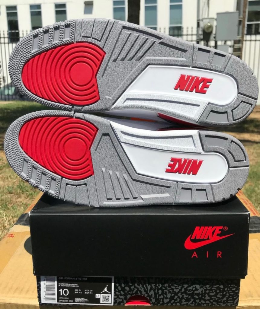 【Nike】Air Jordan 3 Retro OG “Fire Red”が国内8月6日に復刻発売予定 | UP TO DATE