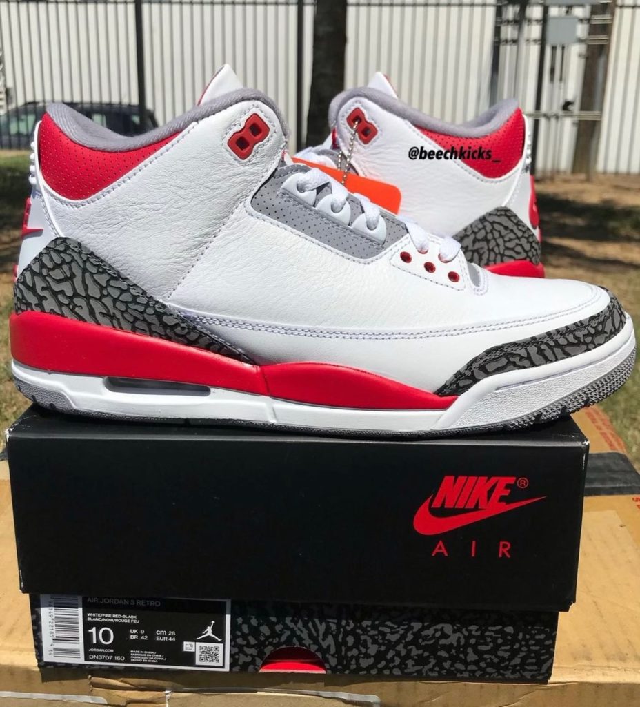 【Nike】Air Jordan 3 Retro OG “Fire Red”が国内8月6日に復刻発売予定 | UP TO DATE