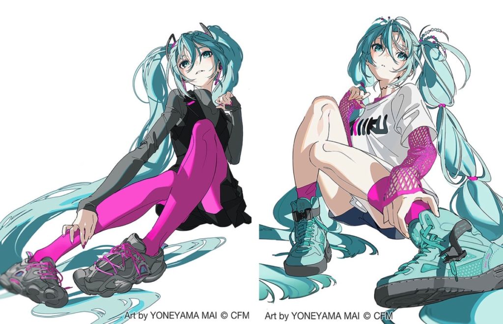 FILA × 初音ミク コラボスニーカーの先行予約受付が開始。期間は9月11日まで | UP TO DATE