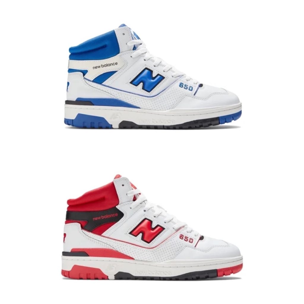 New Balance〈650R “White/Red” & “White/Blue”〉が国内9月15日に発売 [BB650RWR ...