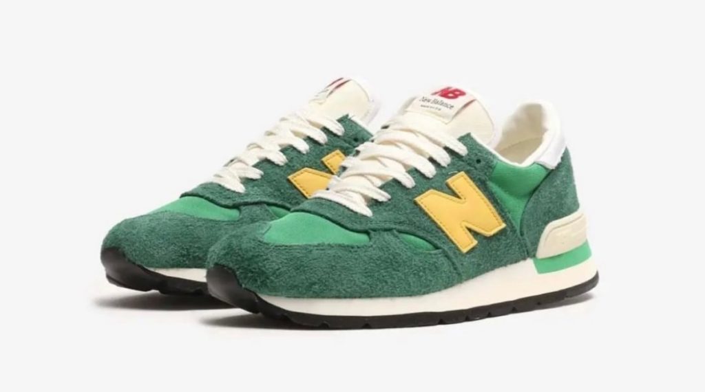New Balance 990v1 Green Yellow 3 30 M990GG1 UP TO DATE New Balance 990v1 Green Yellow 3 30 M990GG1 UP TO DATE