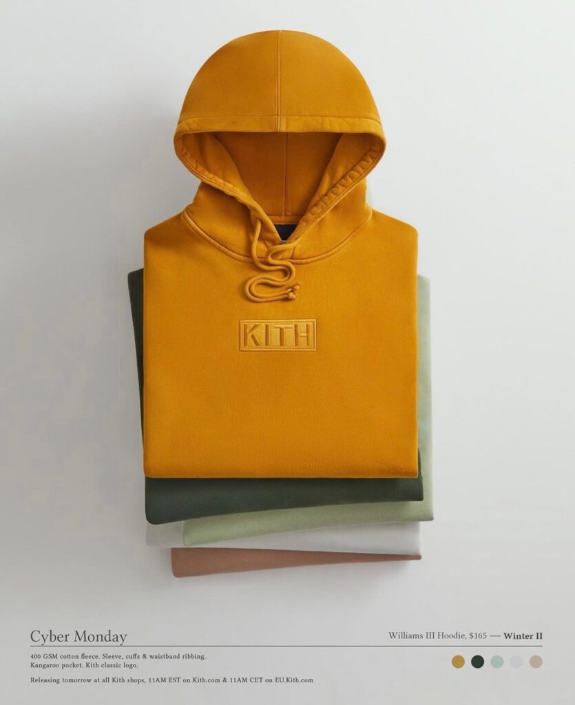 Kith “Cyber Monday 2022”が国内11月28日に発売 | UP TO DATE