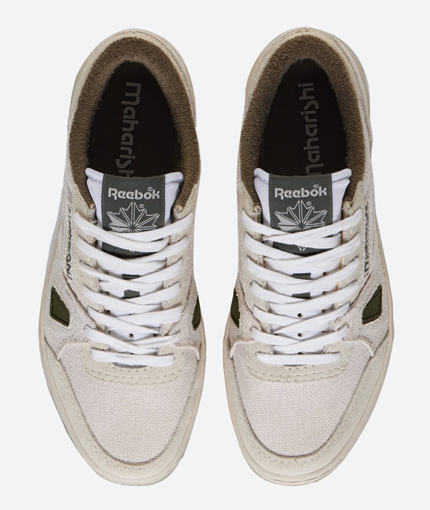 Maharishi × Reebok 麻素材で構築した『LT Court Hemp』が国内11月7日に発売 [GZ9587] | UP TO DATE
