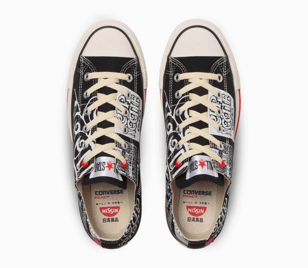CONVERSE × 日清食品 カップヌードル『ALL STAR Ⓡ OX & HI “CUP NOODLE”』が国内1月27日に発売予定 ...