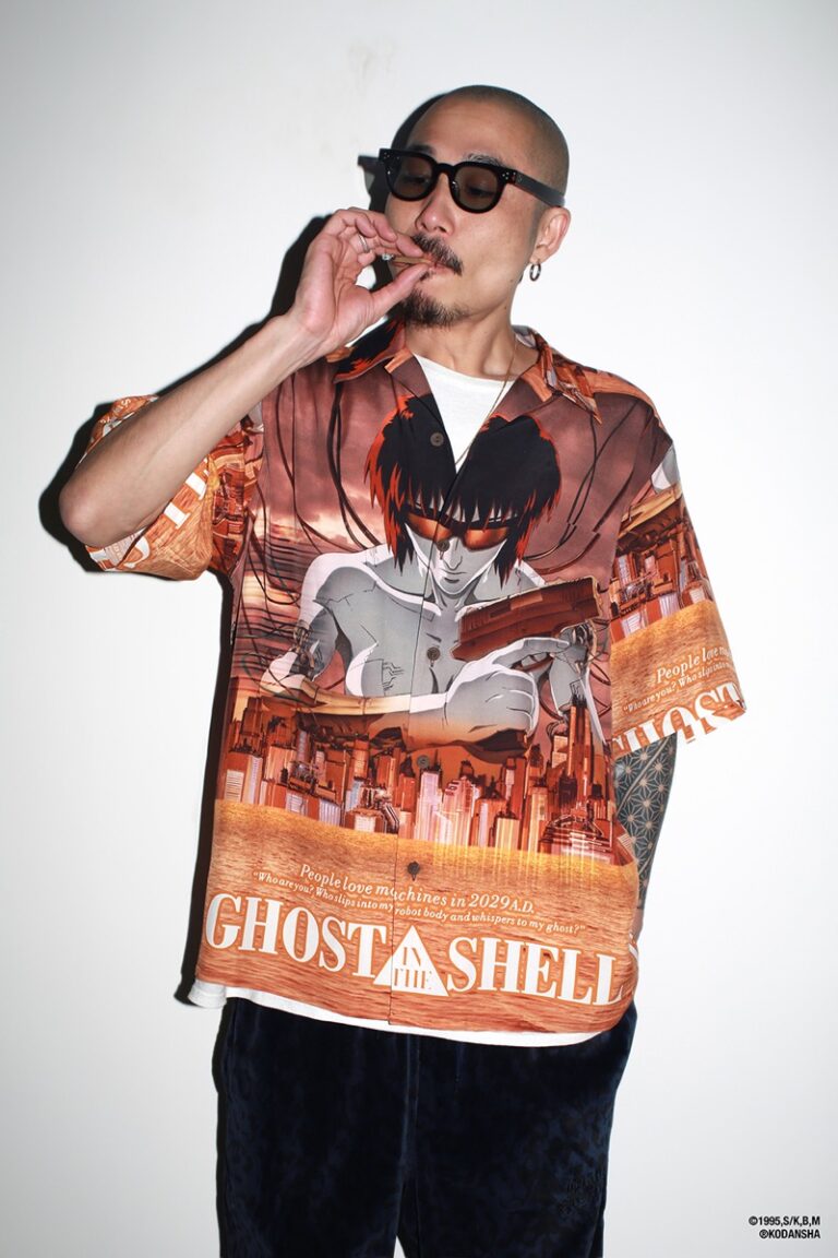 WACKO MARIA × GHOST IN THE SHELL / 攻殻機動隊 コラボコレクションが国内3月25日／6月17日より発売予定 ...