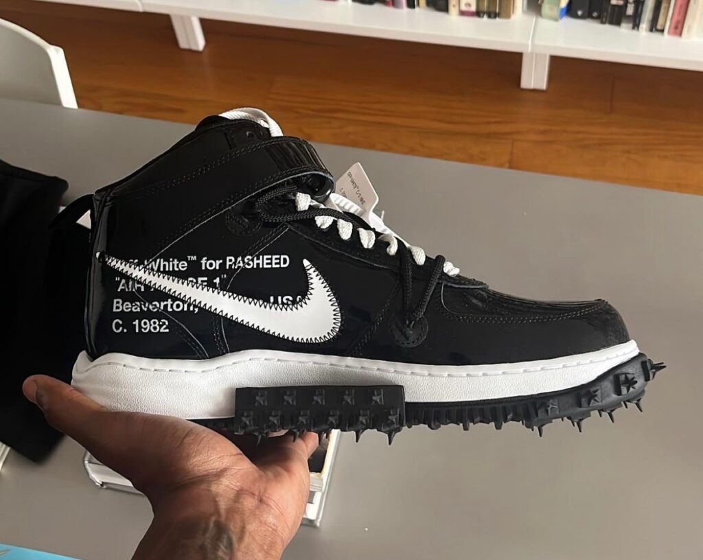 Off-White™ × Nike Air Force 1 Mid SP LTHR “Sheed”が9月8日より発売予定 [DR0500 ...