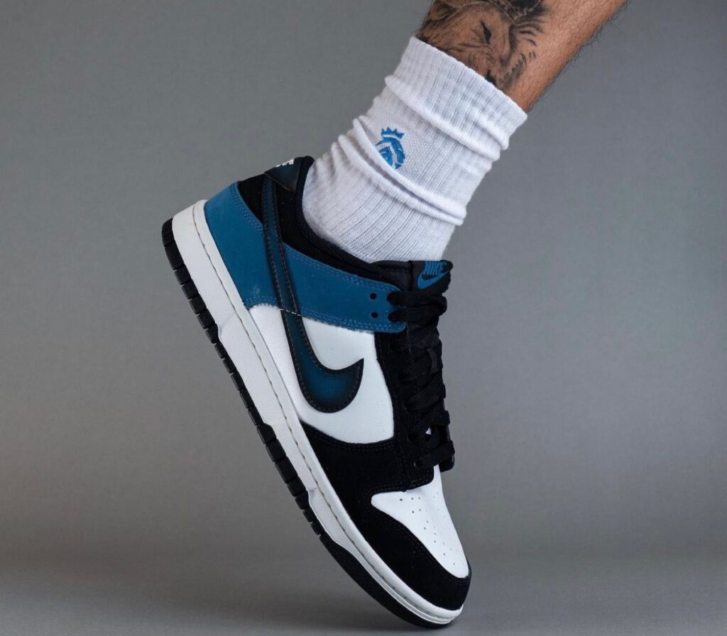 Nike Dunk Low Retro Nas “Airbrush Swoosh” Industrial Blueが国内7月5日／7月7日に ...