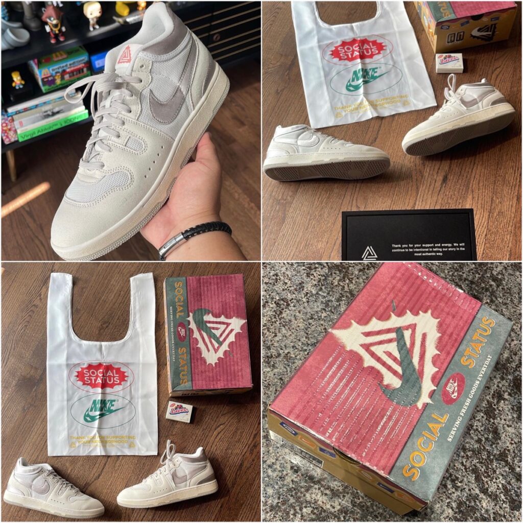 Social Status × Nike Attack SPが7月14日／8月25日より順次発売予定 [DZ4636-101 / DZ4636-102] | UP TO DATE