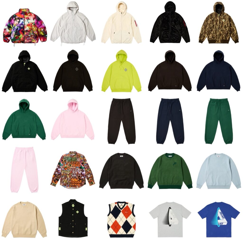 PALACE SKATEBOARDS “Winter 23” Week1が国内9月30日に発売 | UP TO DATE