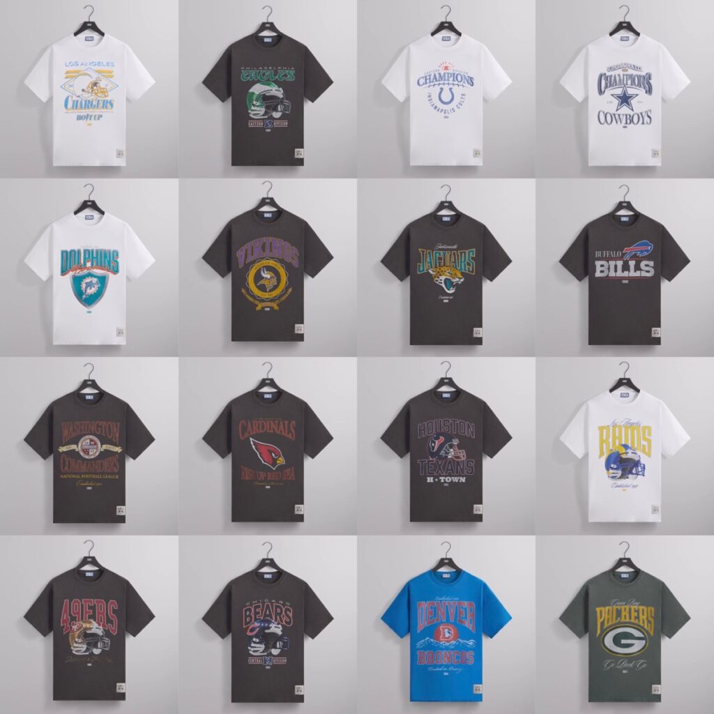 Kith × NFL 32チームのコラボアイテムが国内9月4日より発売 | UP TO DATE