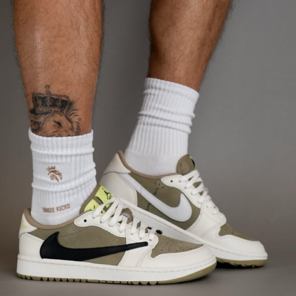 Travis Scott × Nike Air Jordan 1 Low Golf NRGが国内10月13日に発売予定 [FZ3124-200 ...