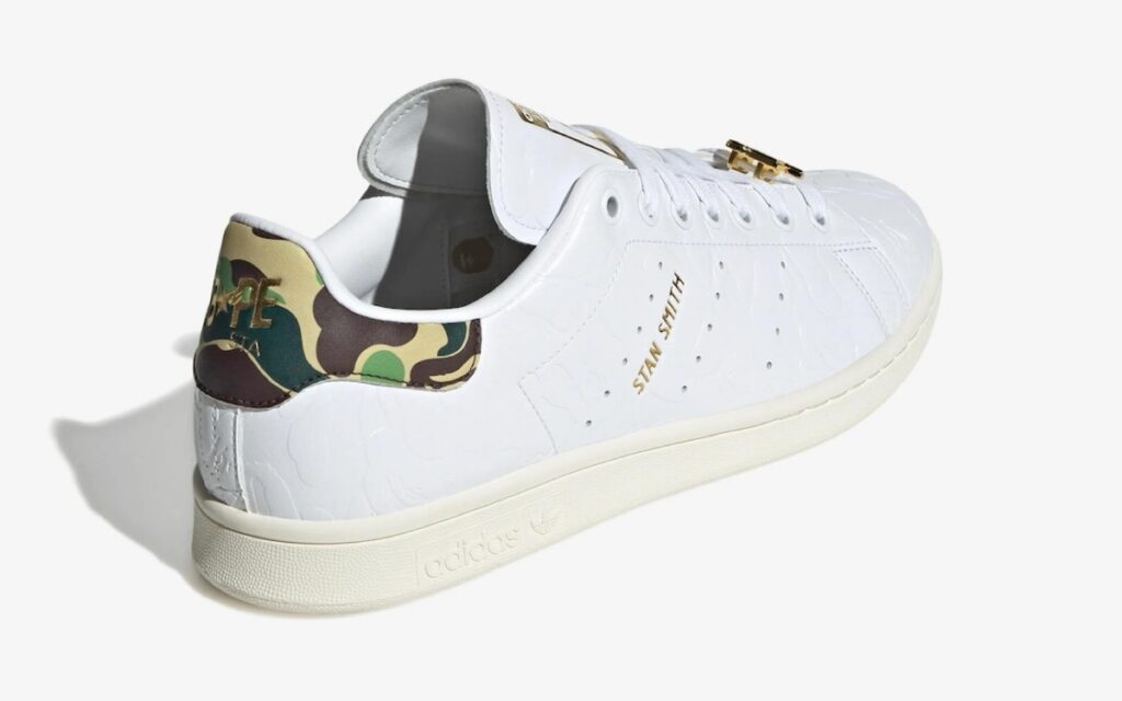 adidas × BAPE®︎ 30周年記念コラボ『Stan Smith “White” & “Black”』が国内11月18日に発売予定 ...