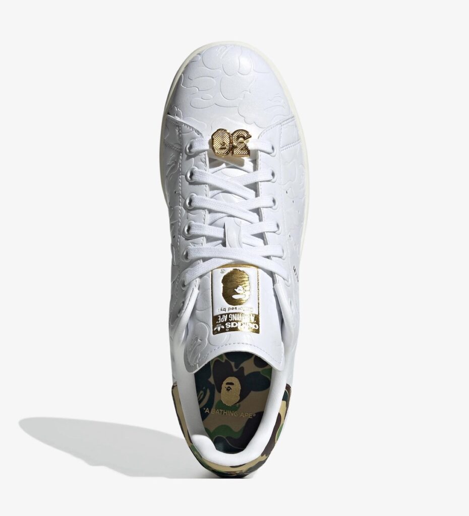 adidas × BAPE®︎ 30周年記念コラボ『Stan Smith “White” & “Black”』が国内11月18日に発売予定 ...