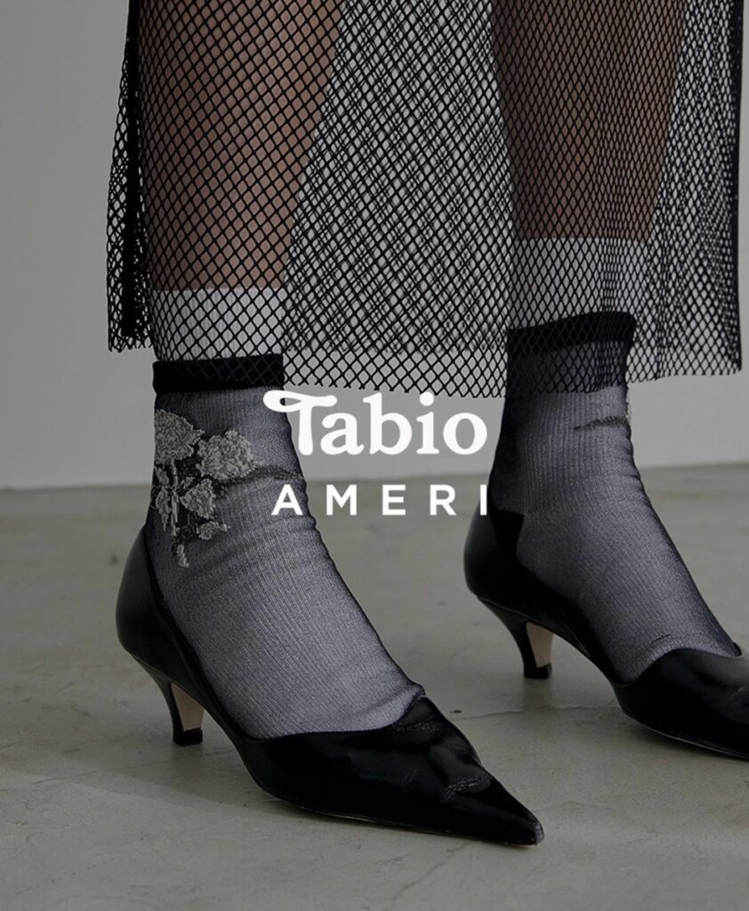 Ameri × Tabio コラボソックスが国内1月26日より発売 | UP TO DATE