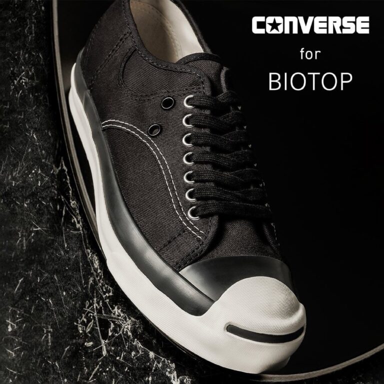 CONVERSE for BIOTOP 24SS 別注 JACK PURCELL RET RLY BTが国内1月26日に発売 | UP TO DATE