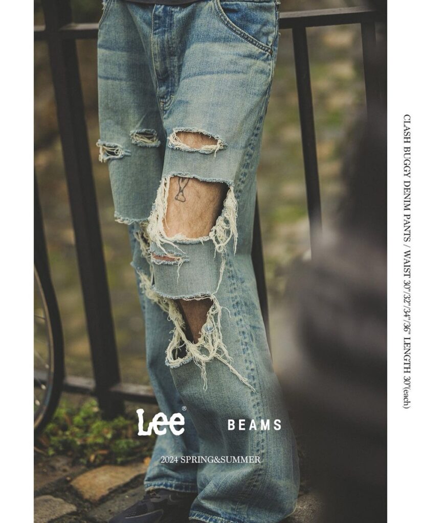 Lee × BEAMS 別注クラッシュデニム第2弾が国内3月16日より発売 | UP TO DATE