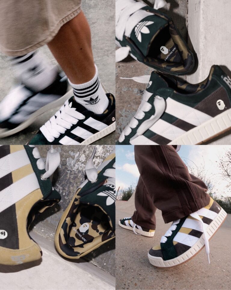 A BATHING APE® × adidas 『N BAPE®』が国内4月20日より発売[IE6117 / IE6118] | UP TO DATE