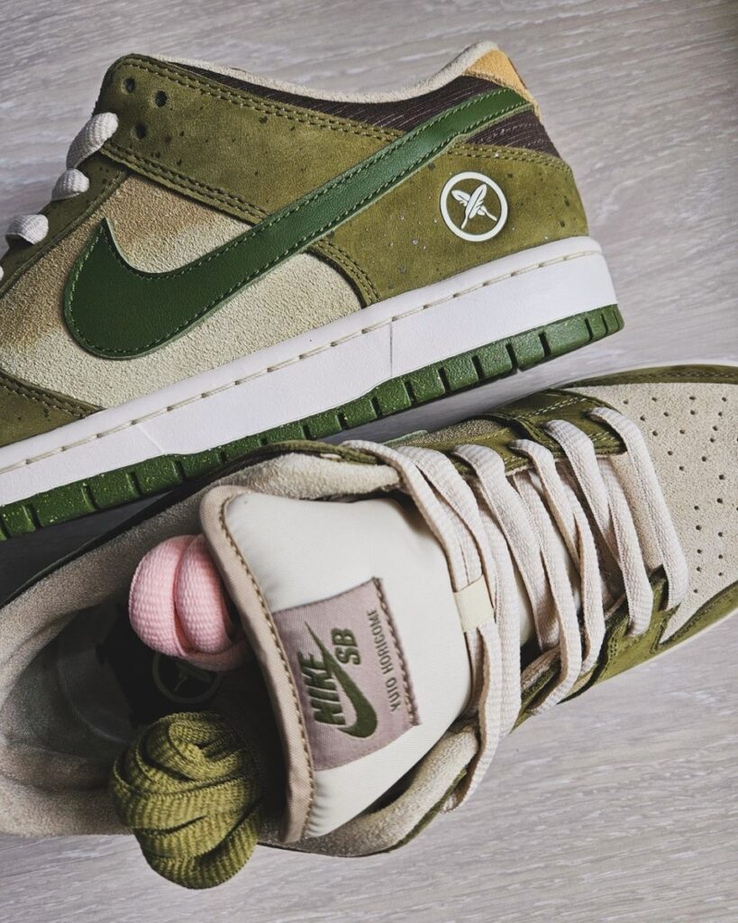 堀米雄斗 / Yuto Horigome x Nike SB Dunk Low Pro QS “Matcha”が4月3日／4月5日に発売予定[HF8022-300] | UP TO DATE