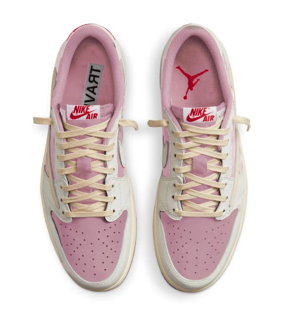 Travis Scott × Nike Air Jordan 1 Low OG SP “Sail/Shy Pink”の発売がキャンセルに ...