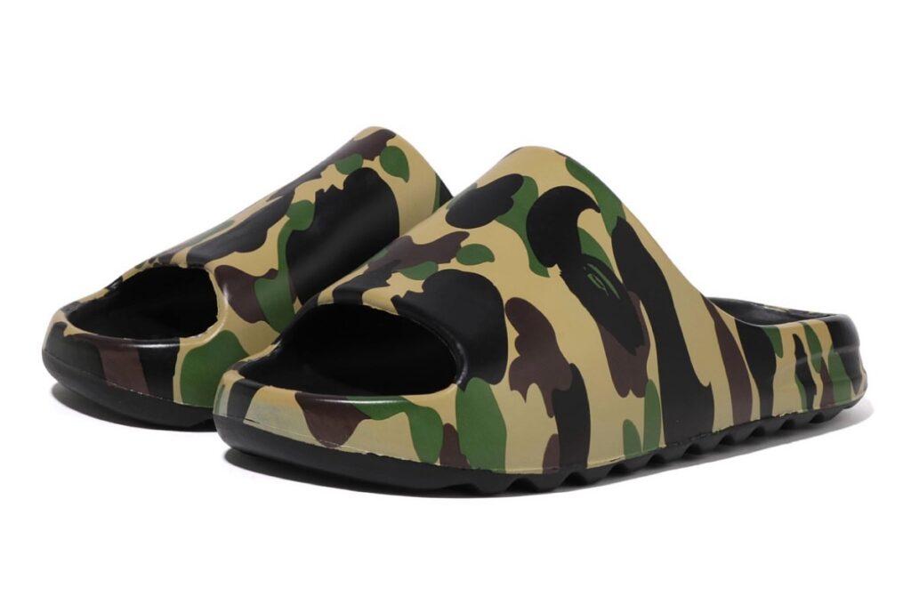 BAPE®︎ 1ST CAMO SLIDE SANDALS が国内発売開始 | UP TO DATE