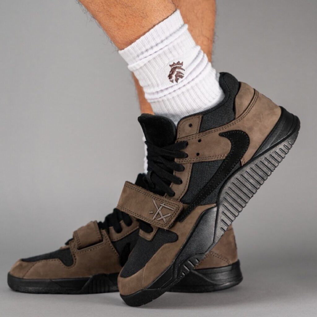 Travis Scott × Nike CJ1 T-Rexx / Jordan Jumpman Jack TR “Black Dark ...