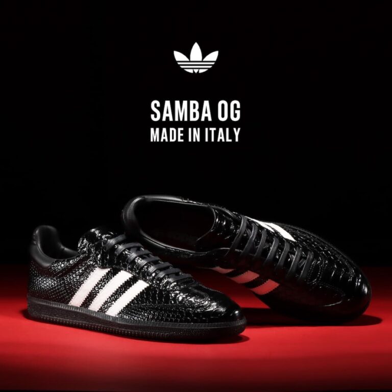 adidas SAMBA OG Made in ITALY “Crocodile”が国内6月7日より発売 [IE9120] | UP TO DATE