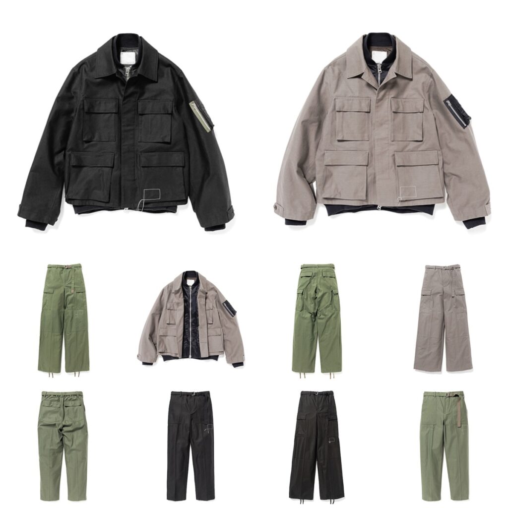 sacai x WTAPS 2025年春夏コラボコレクションが国内2月7日より発売【25SS】 | UP TO DATE