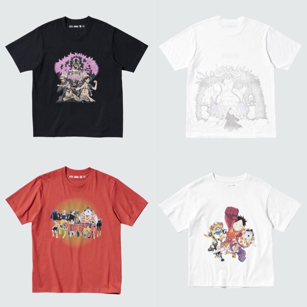 UNIQLO UT × ONE PIECE アニメ25周年記念Tシャツが国内7月22日より発売 | UP TO DATE