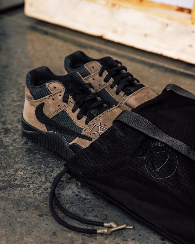 Travis Scott × Nike CJ1 T-Rexx / Jordan Jumpman Jack TR “Black Dark ...