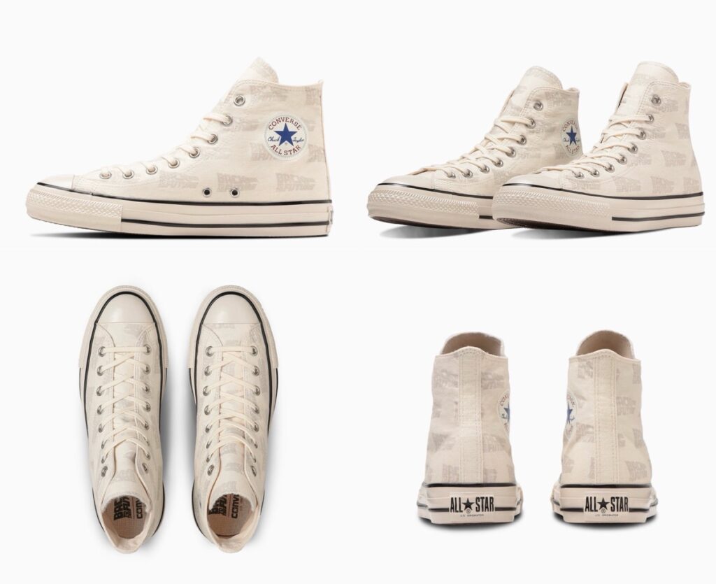 BACK TO THE FUTURE × Converse ALL STAR US MT & LG HI 全3モデルが国内8月30日に発売 ...