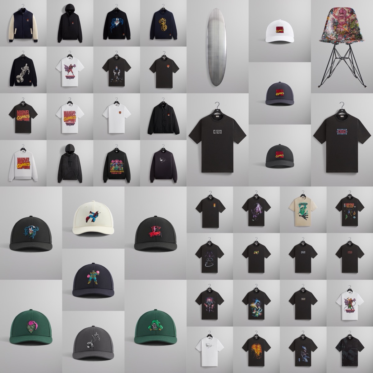 Kith x Marvel 85周年記念 “Super Villains” アパレル Kith x Marvel 85周年記念 “Super Villains” アパレル