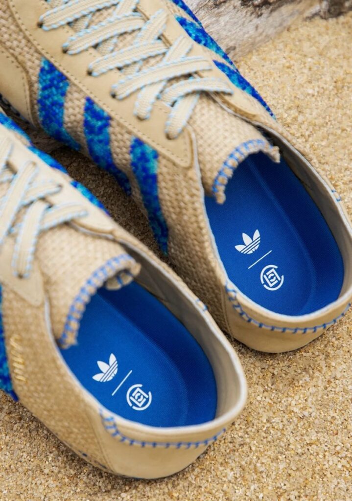CLOT × adidas Gazelle by Edison Chen “Linen Khaki/Light Blue”が国内8月23日に ...