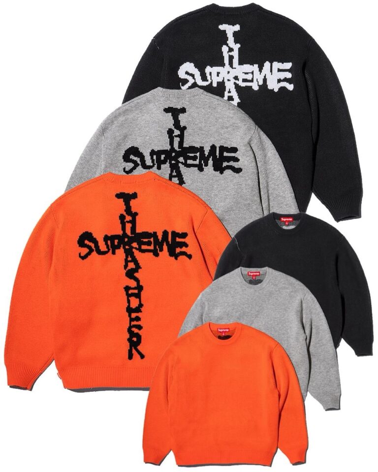 Supreme x Thrasher + Neck Face 24FW Week6が国内9月28日に発売予定【全商品一覧 価格など / 2024FW】 | UP TO DATE